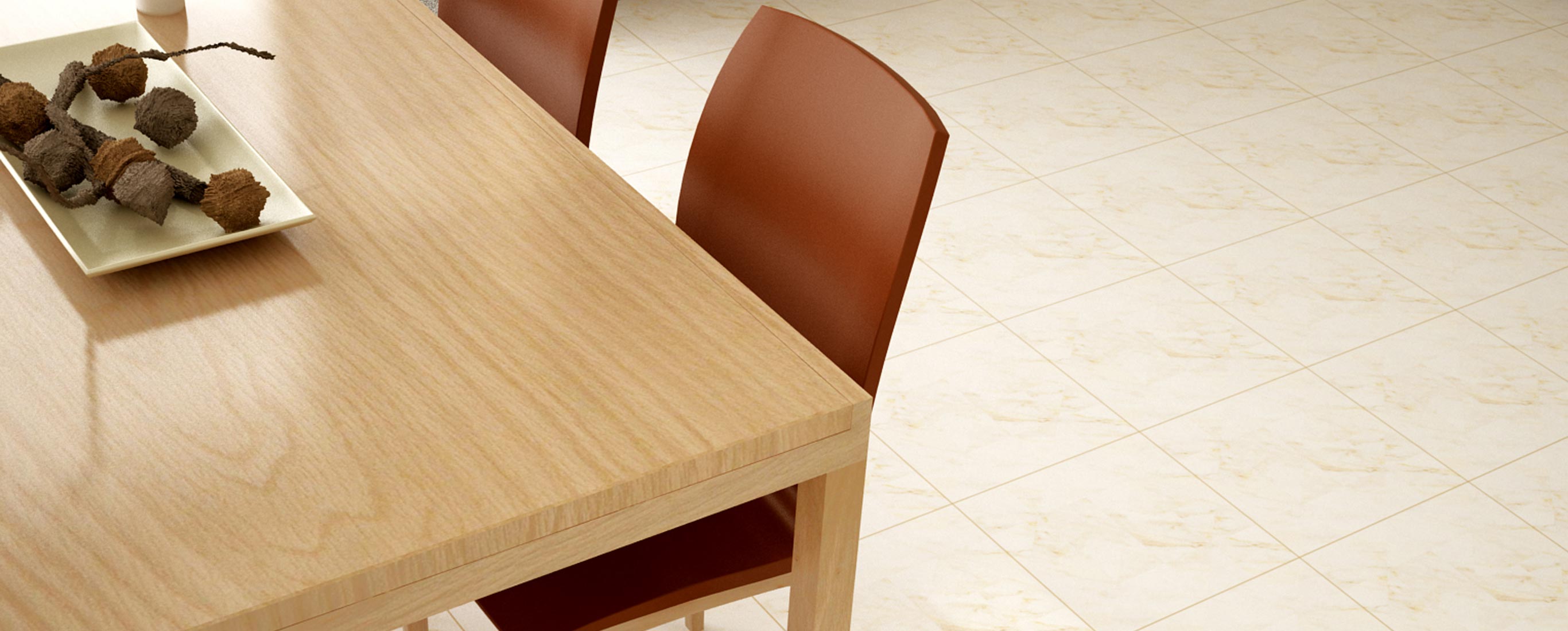 Stone Patterned Brown Glazed Porcelain Floor Tiles