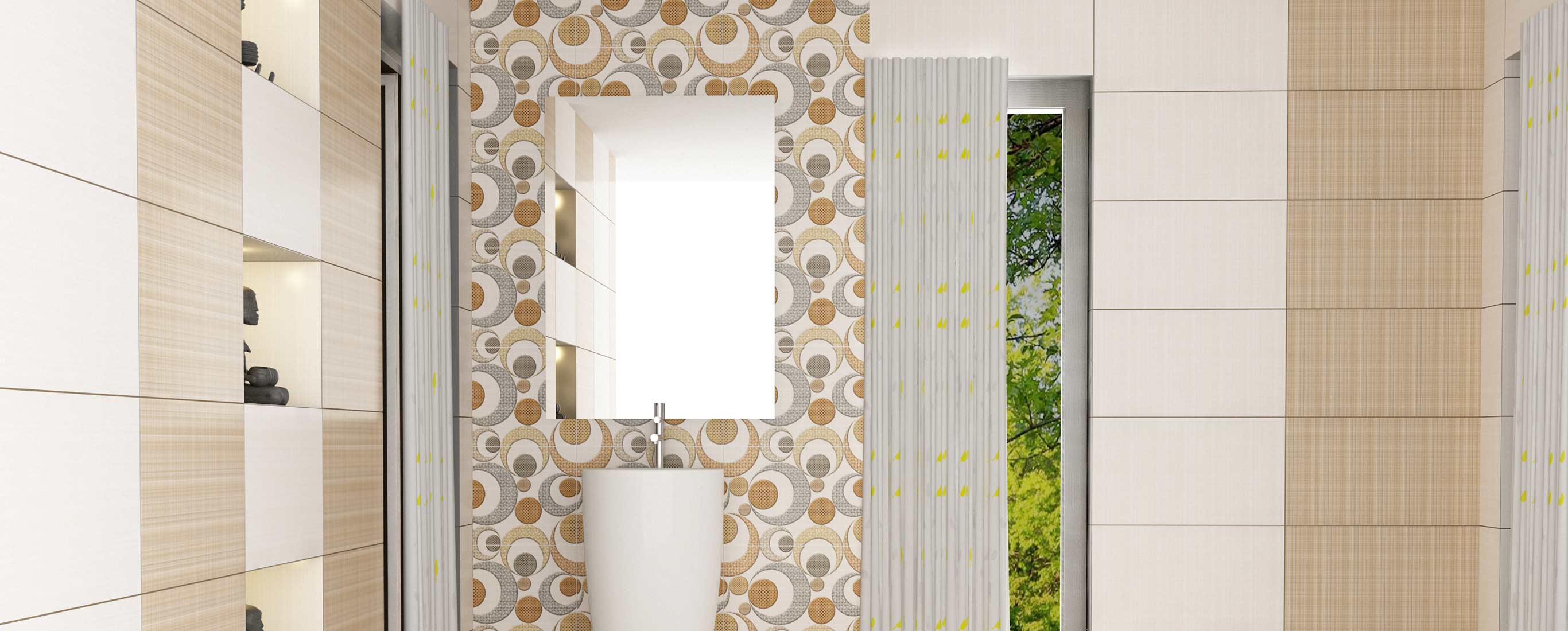 Graceful Decorative Wall Tile | DBL Ceramics