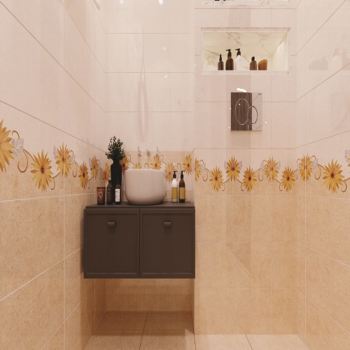 Enchanting Floral Ceramic Wall Tile | DBL Ceramics