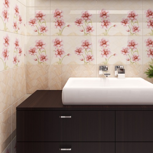 Floral Ceramic Wall Tiles - DBL Ceramics